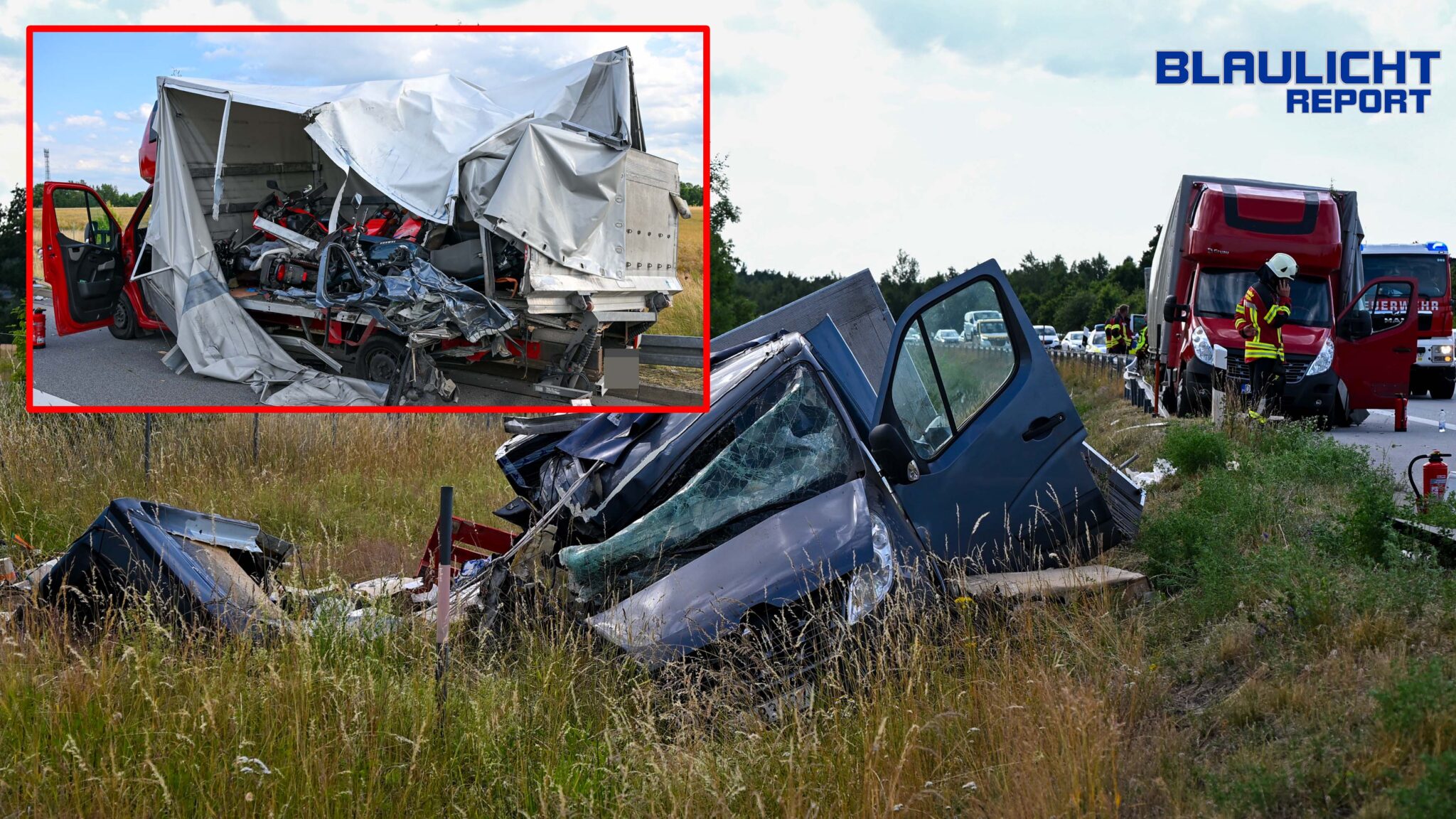 Nach Unfall mit Personenschaden: Gaffer überfährt Polizeiabsperrung ...